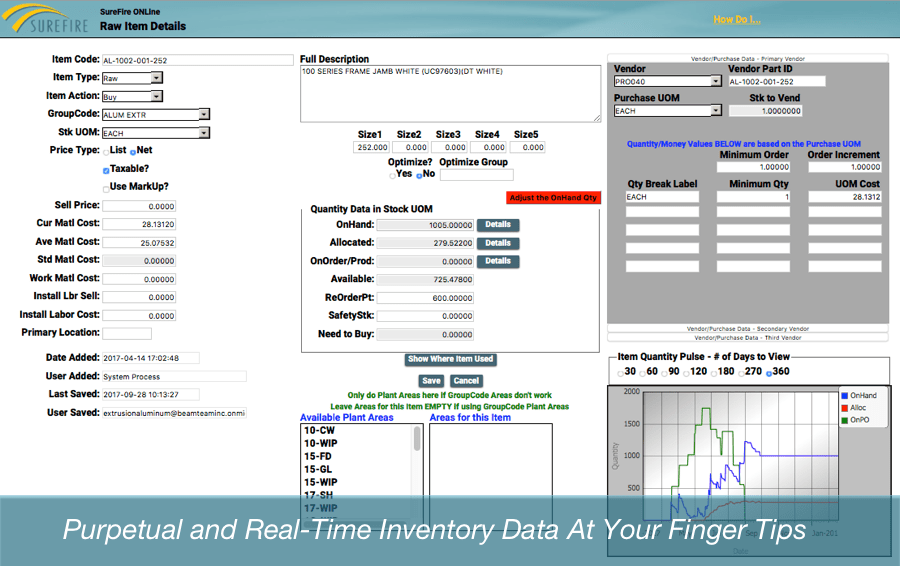 Software For MFG & Fabricators – SureFire Systems, Inc